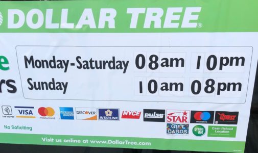 Accepted Payment Methods at the Discount Store Dollar Tree